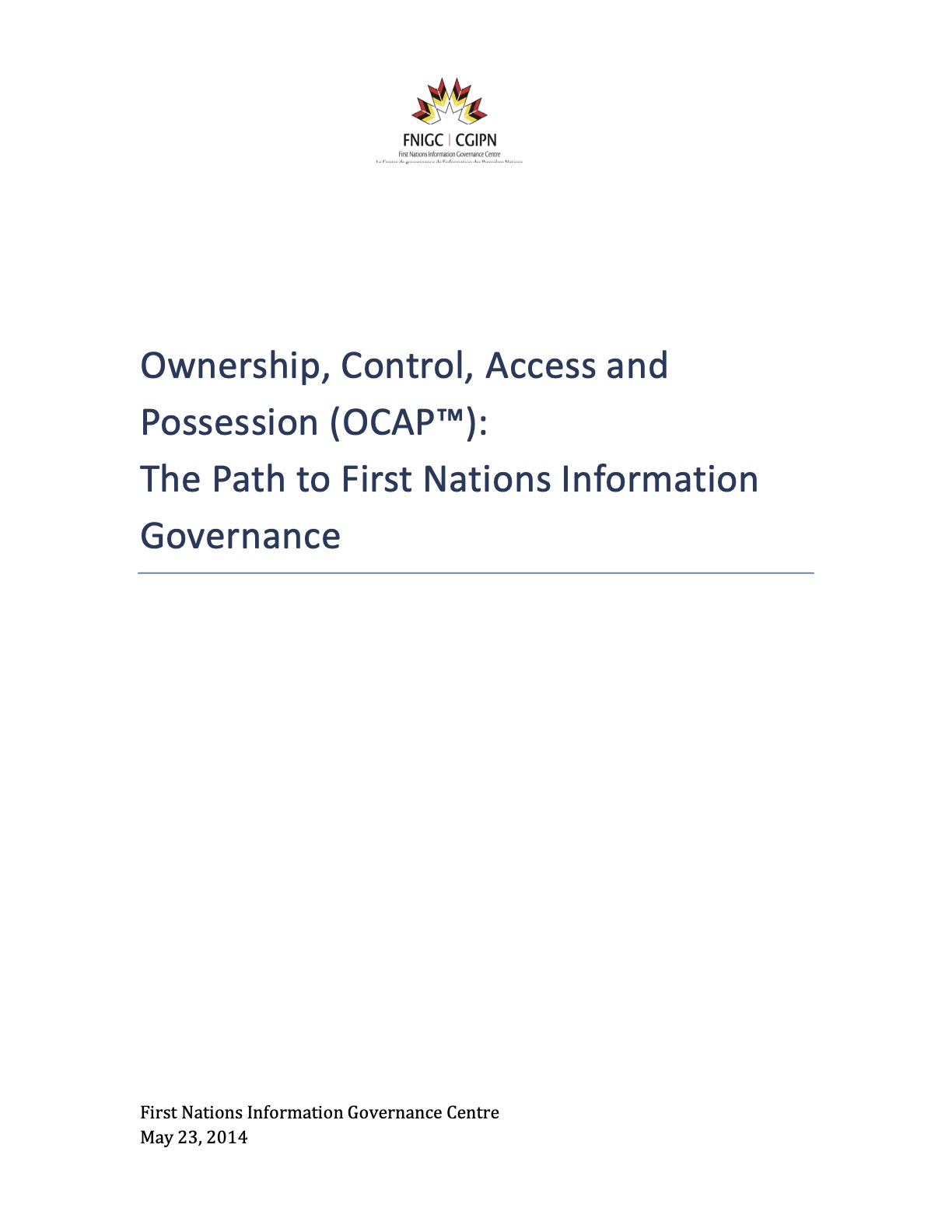 ocap2014 – The Collaboratory for Indigenous Data Governance